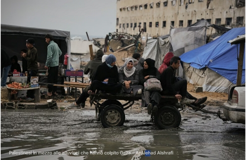 Israele blocca tende e caravan, Gaza senza rifugio nella bufera ...
